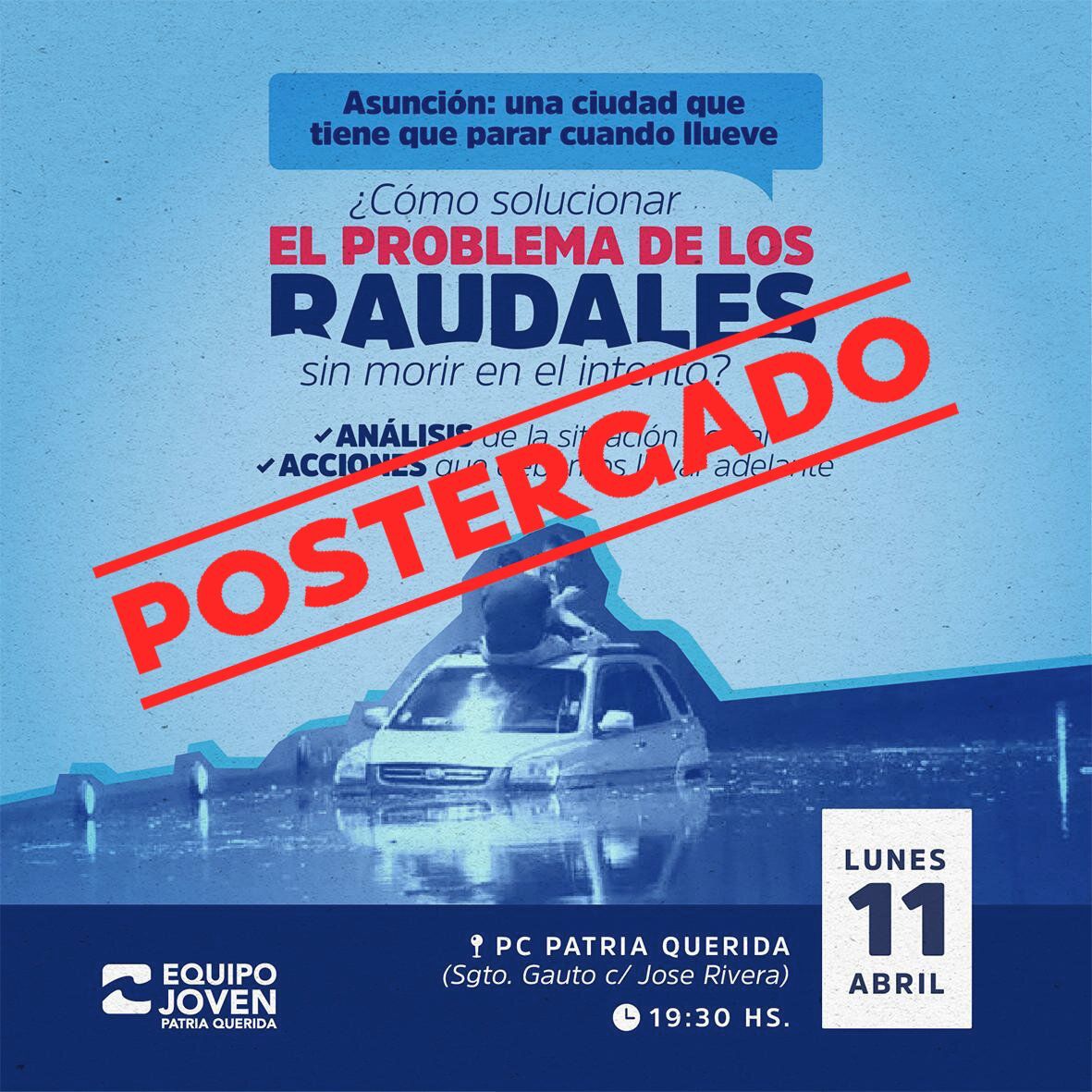 Popular / ¡Solo en Paraguay! Charla sobre raudales fue suspendida ...