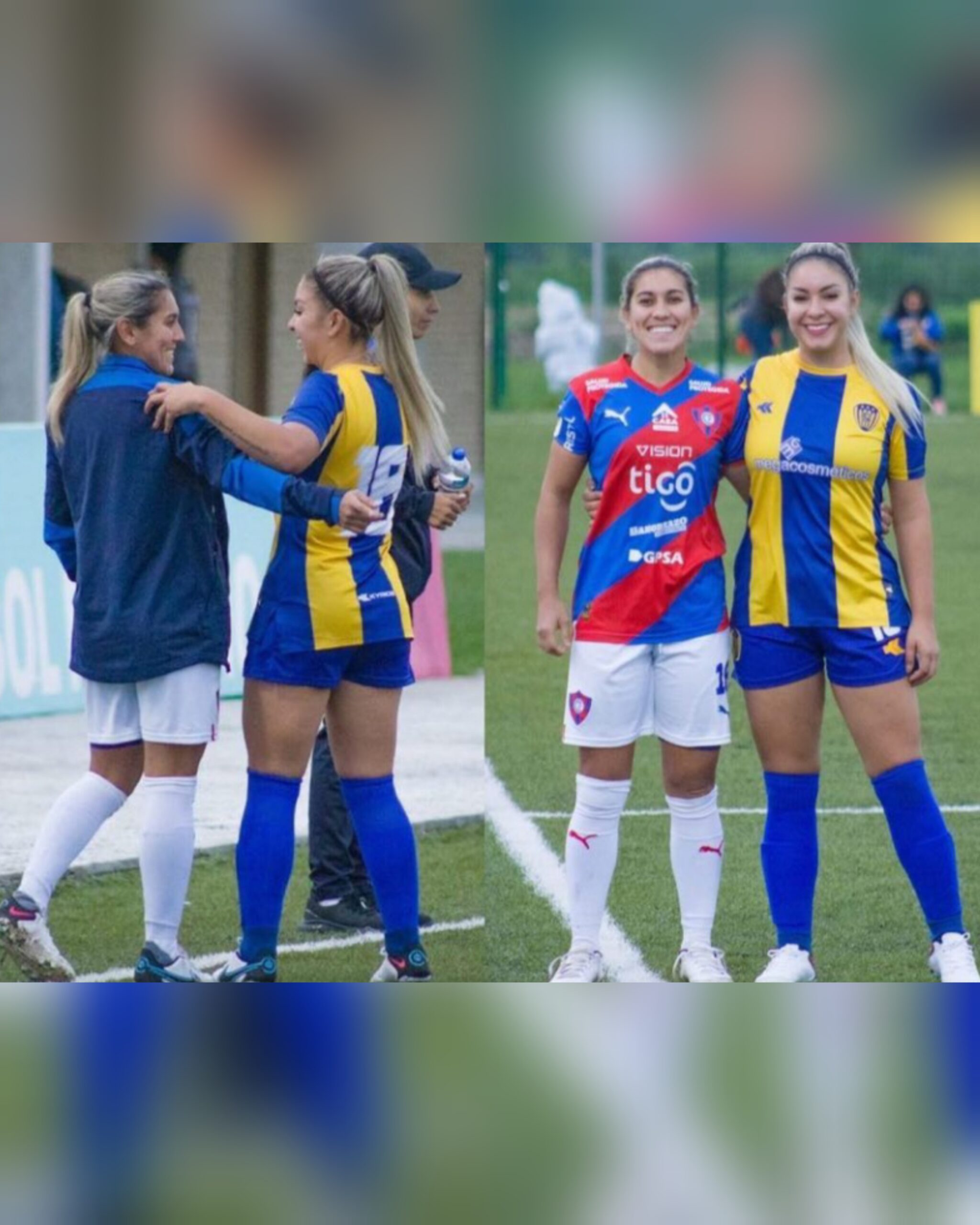 Popular / Fátima Román y su abrazo con su rival y compueblana en la cancha