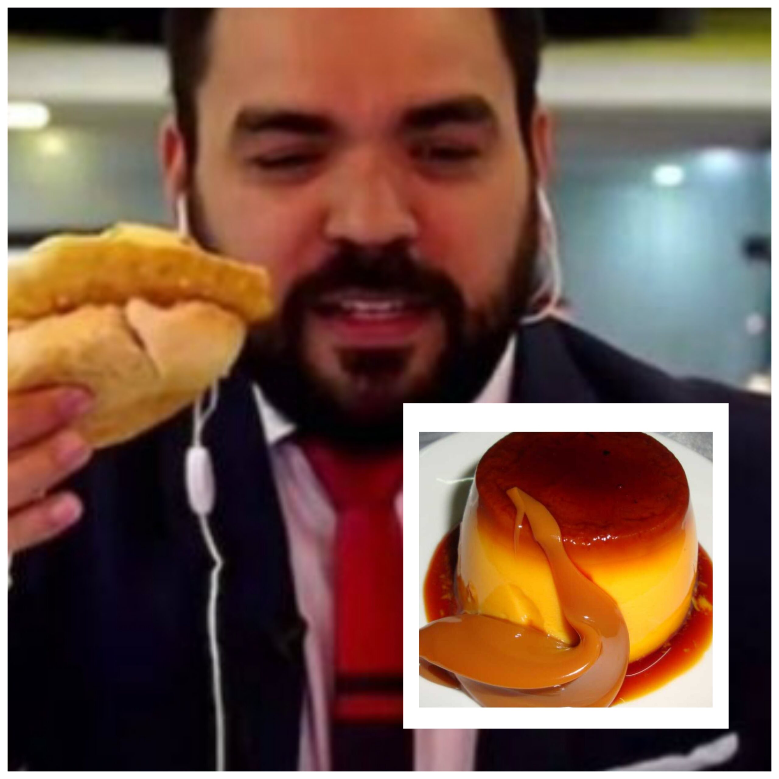 Popular / Para defender la empanada con pan, Mike Silvero cañeó el flan ...