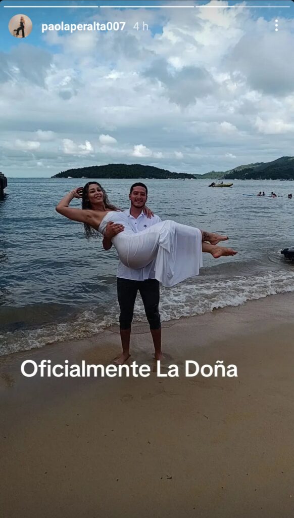 Popular / ¡Paola Peralta ya se casó!: ¡Oficialmente es una "doña"!
