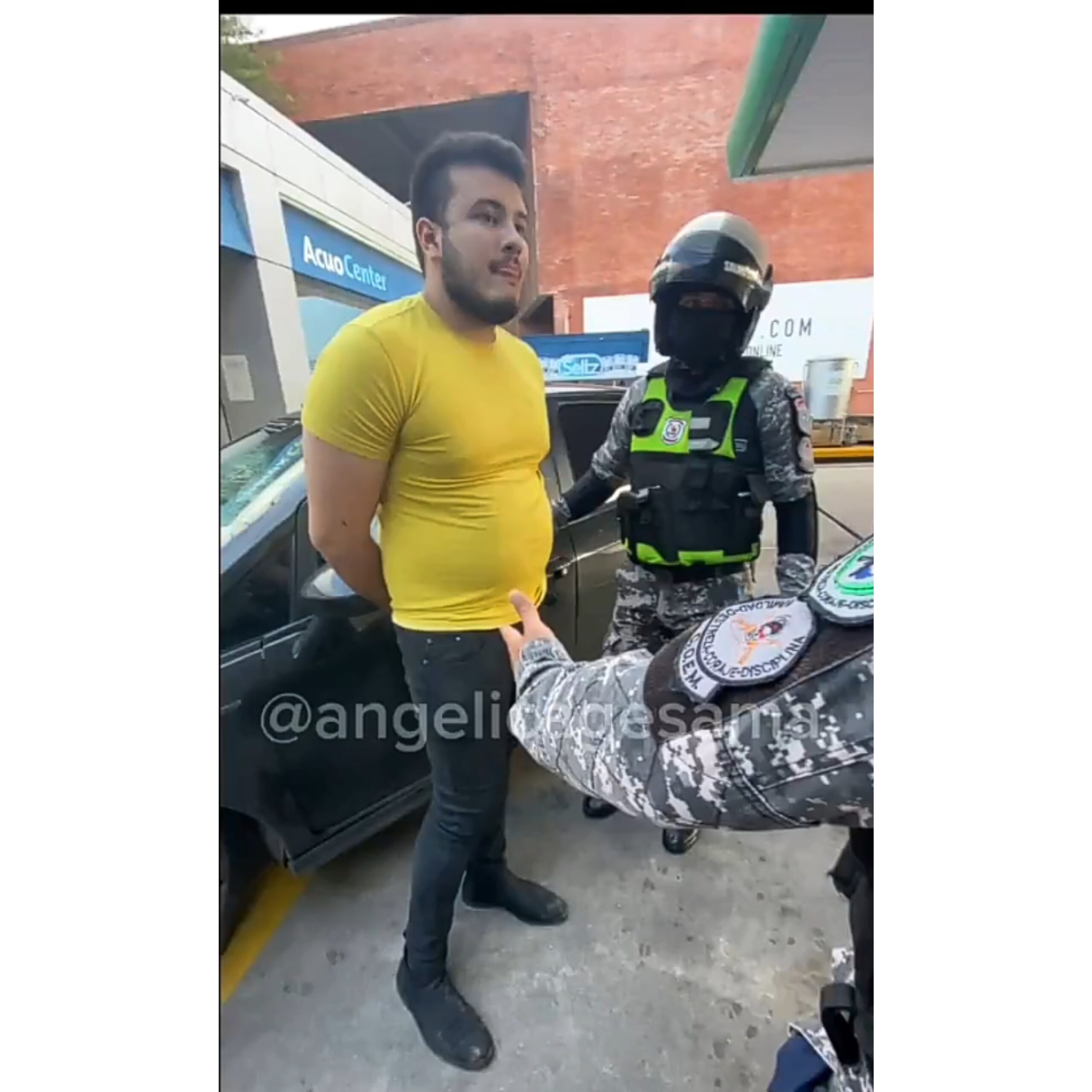 Popular / Tatacho atropelló a motoca y quiso huir