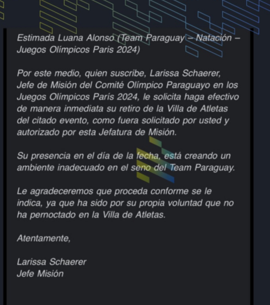 Popular / Solicitan oficialmente a Luana Alonso que raje de los Juegos ...