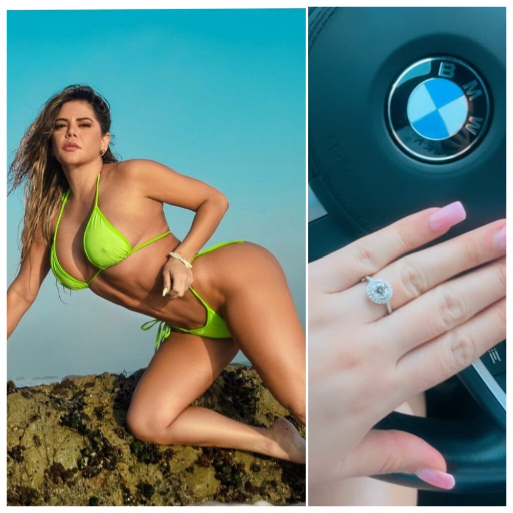 Popular / ¿Simone Villar se casa?: Presumió un lujoso anillo