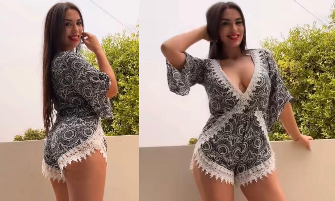 Popular / [VIDEO] ¡Mamau! Ana Laura Chamorro incendia las redes con su "monito" seusi