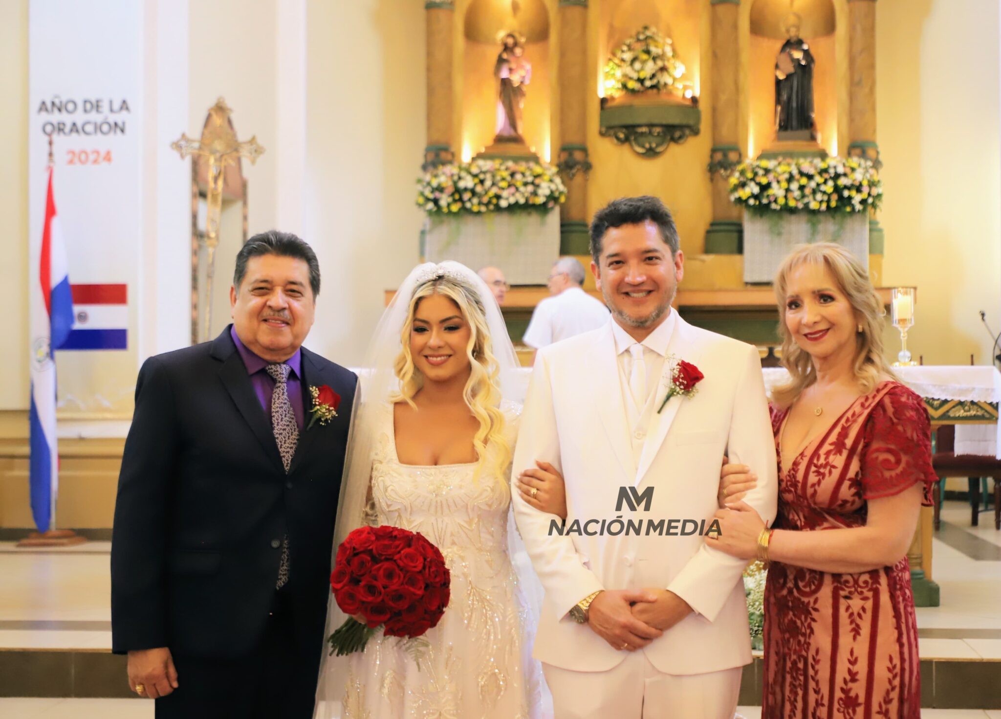Popular / ¡Felices los novios! ¡Se casaron Fátima Román y Junior Rodríguez!