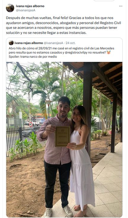 Popular / Registro Civil aclara que no es trucho el matrimonio de Ivana ...