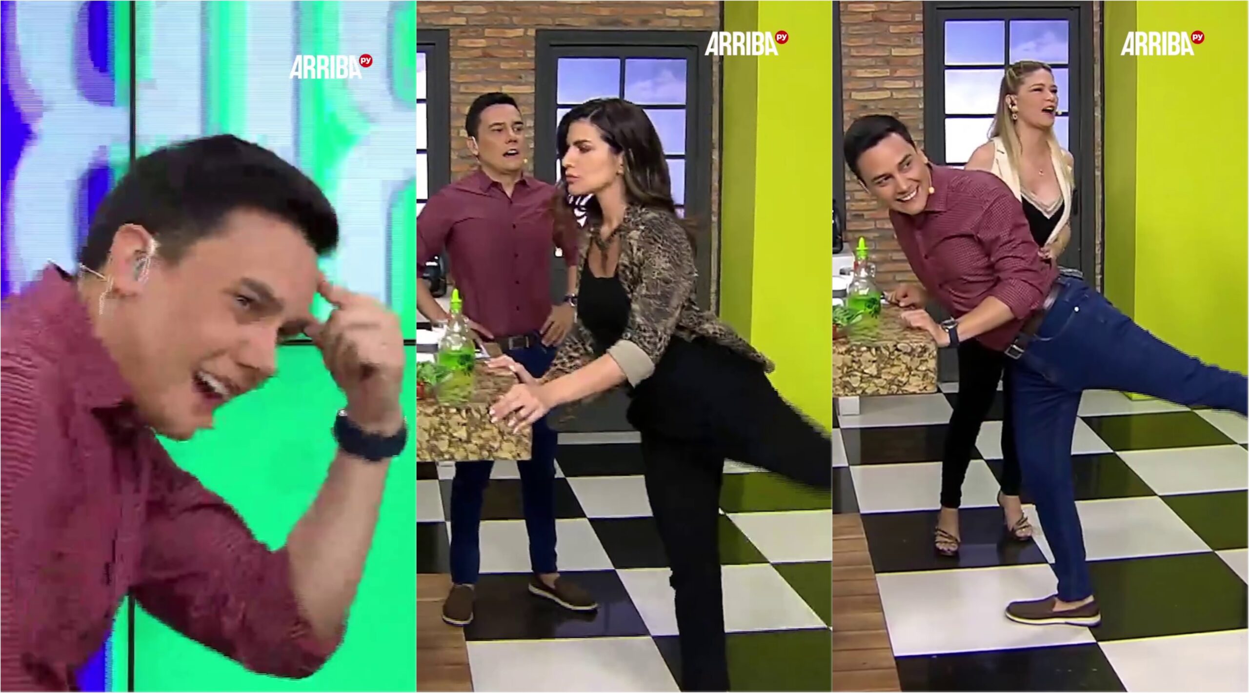 Popular / [VIDEO] ¡Mariano López y Amparo Velázquez probaron bailar como Michael Jackson!