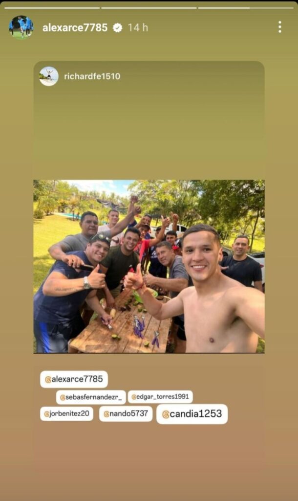 Popular / ¡Así disfruta Alex Arce sus últimos días de soltero!