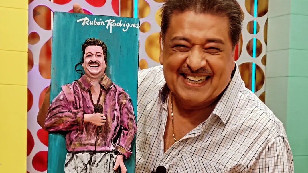 Popular / "Quéee bueenooo": ¡Mirá cómo luce Rubén Rodríguez echo de barro!