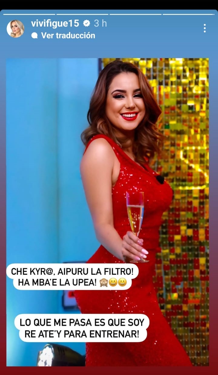 Popular / ¡Vivi Figueredo contó por qué usa filtros en sus fotos!