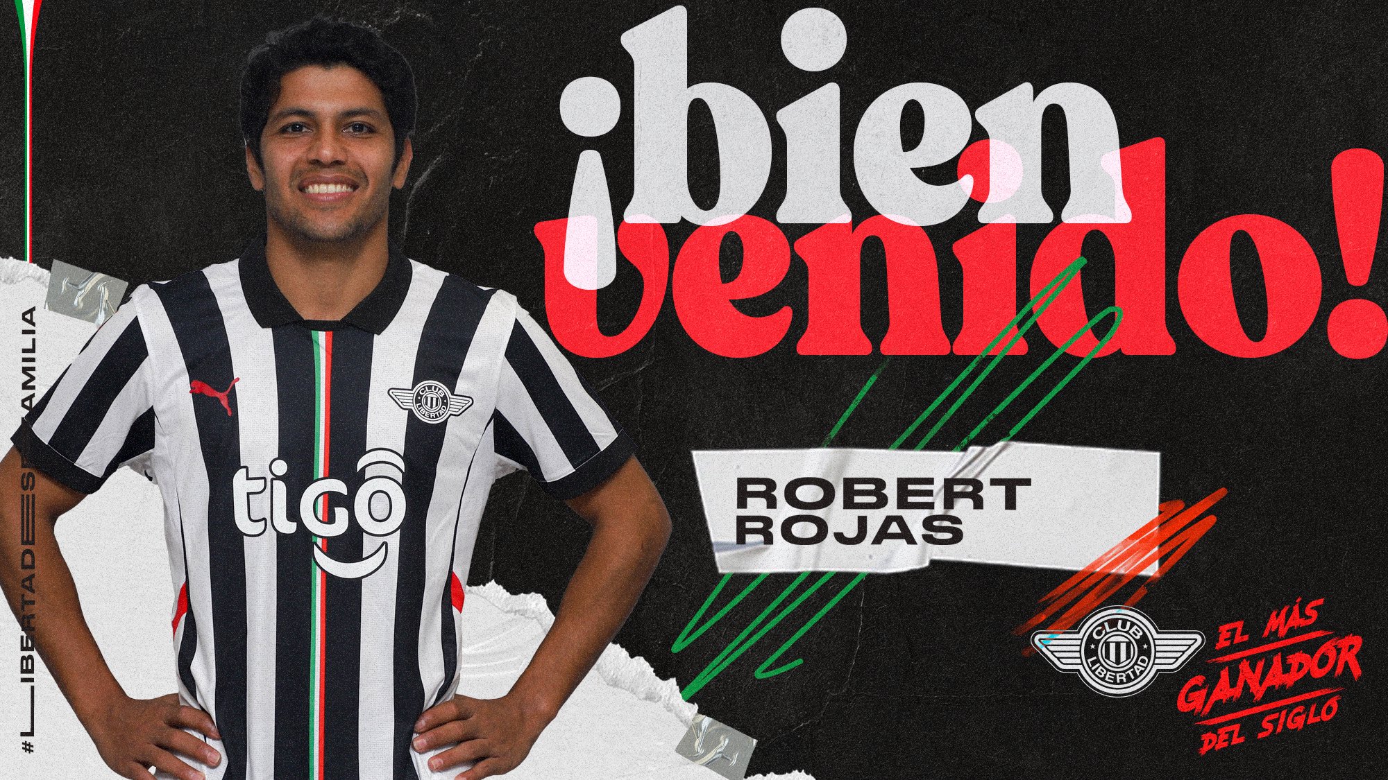 Popular / ¡Sorpresa! ¡Robert Rojas fue presentado como nuevo jugador de ...