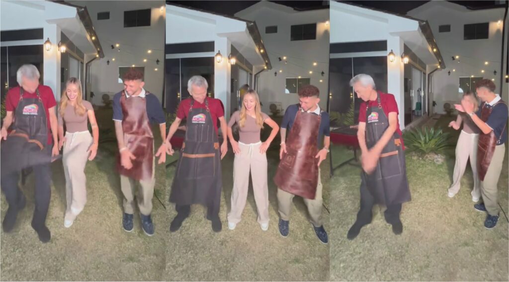 Popular / (VIDEO) ¡Una joya! Julio Enciso y Ramón Silva bailaron "Chango, chango"